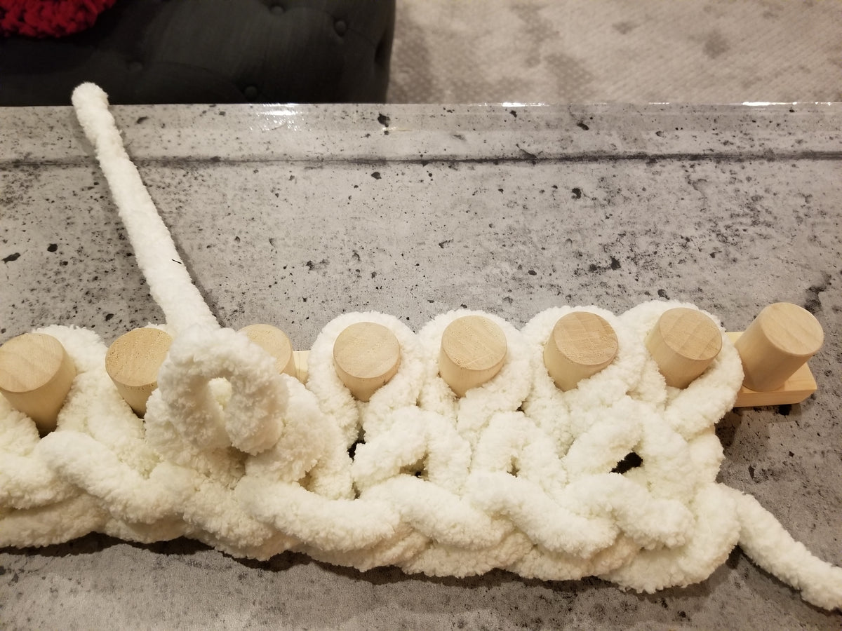 The Joy of the Chunky Blanket Loom – Uppercase Designs