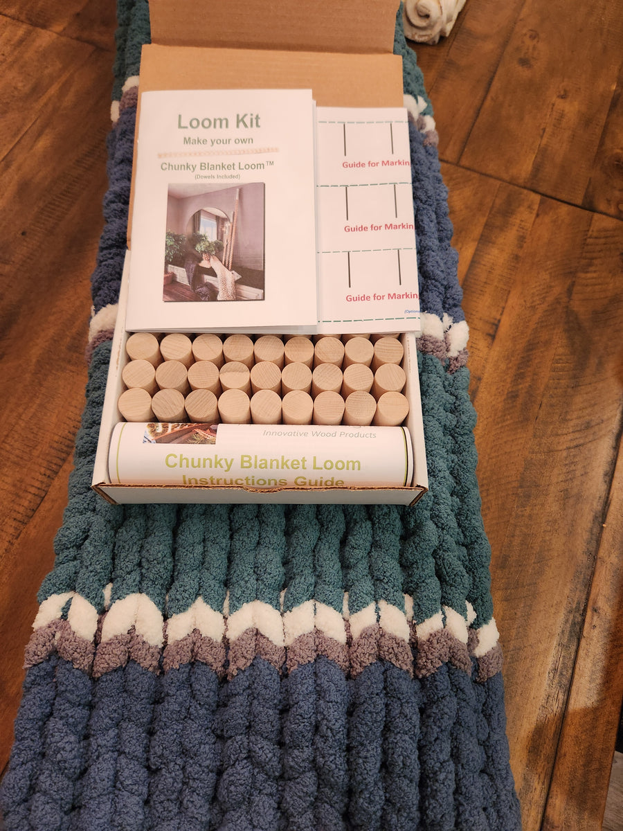 How to make Chunky Blanket Loom – Uppercase Designs