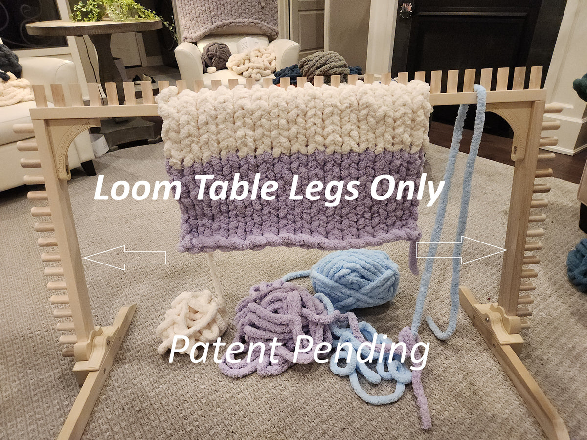 Pro Series Pivoting Legs - for the Chunky Blanket Loom – Uppercase Designs